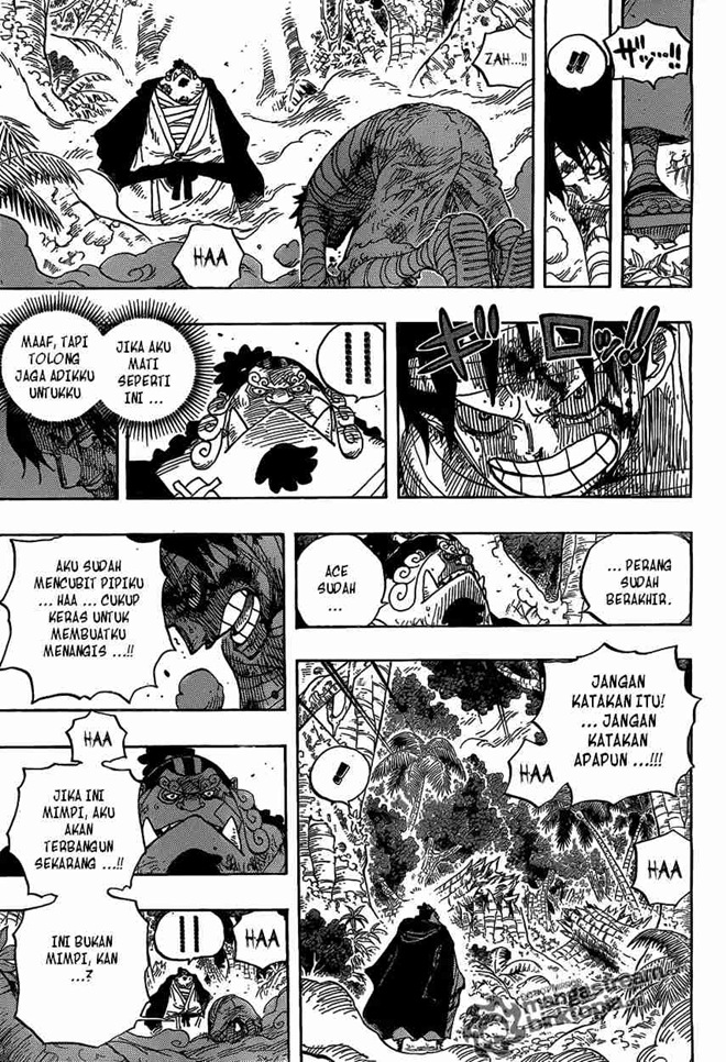 One Piece Chapter 582 : Luffy dan Ace - Baca Komik Manga Naruto,One ...
